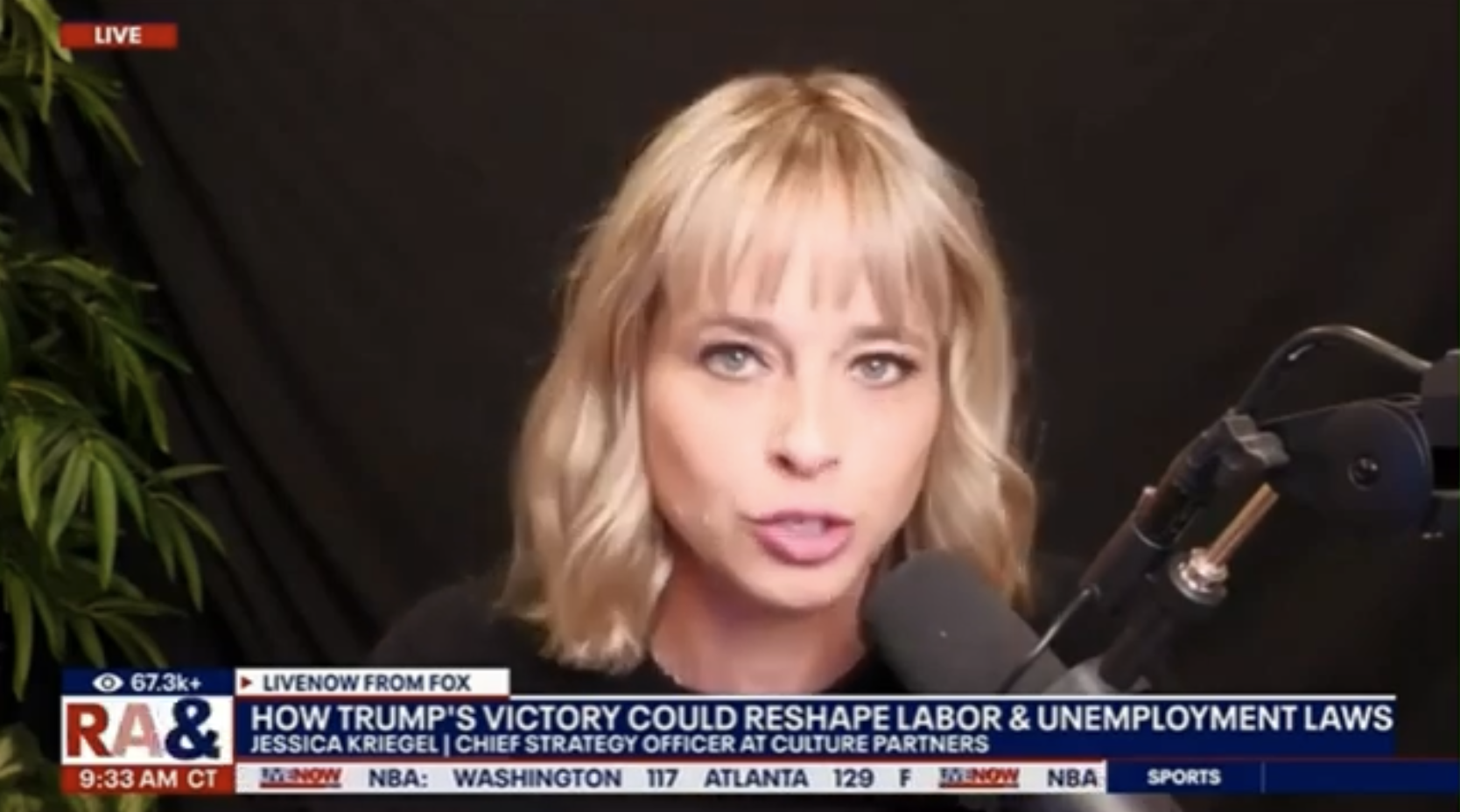 Union Workers and the New Presidency - Jessica Kriegel - Fox Live Now ...