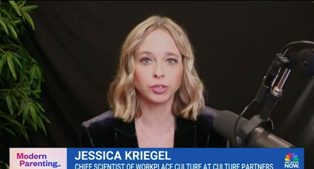 The Gender Pay Gap - Jessica Kriegel - NBC News NOW - Culture Partners